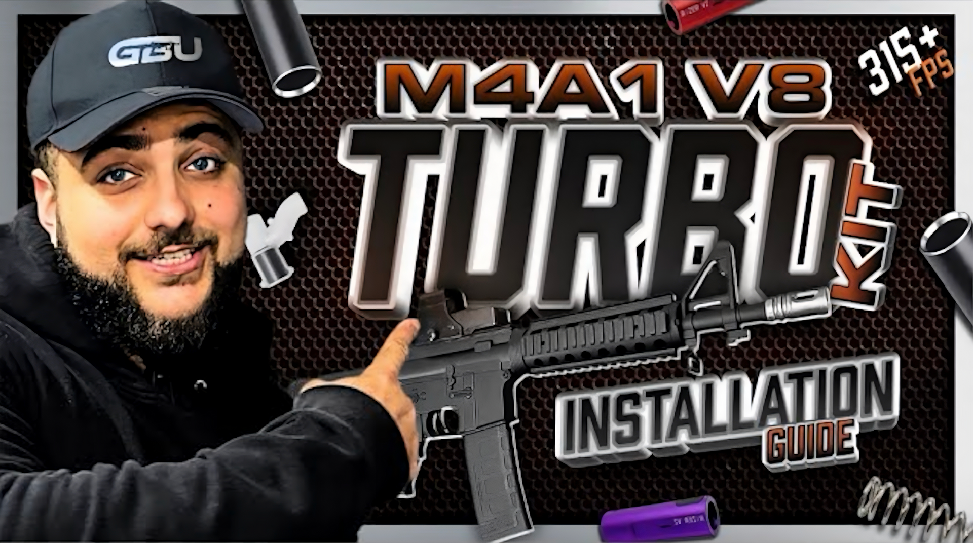 Install M4A1 V8 Turbo Upgrade Kit: A Step-by-Step Guide – Gel Ball ...
