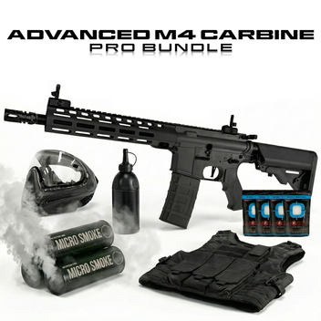 M4A1 V8 Black Gel Blaster (2025 Edition) – GBU – Gel Ball Undercover