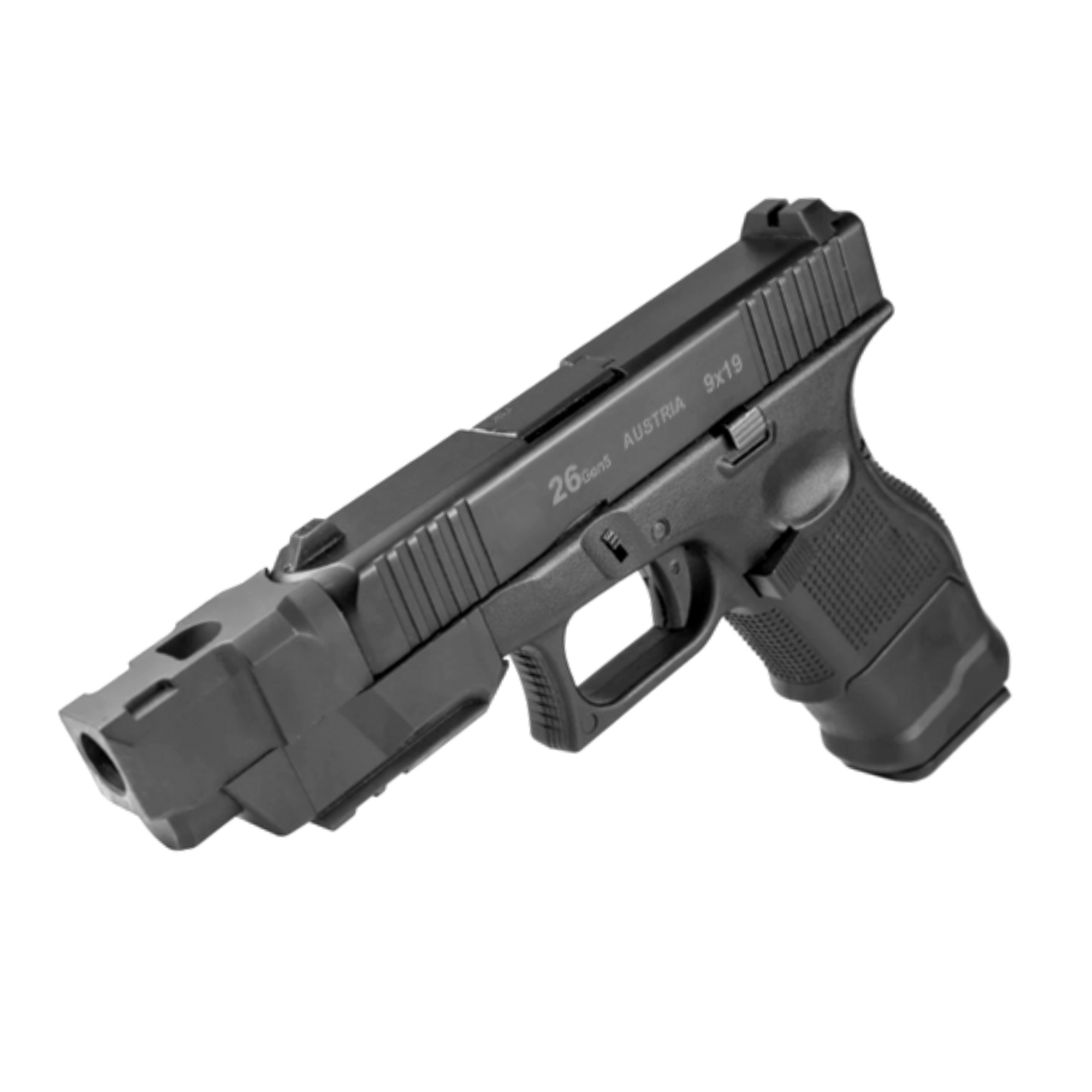 Double Bell G26 Advance Green Gas Blowback Pistol - Gel Blaster – Gel ...