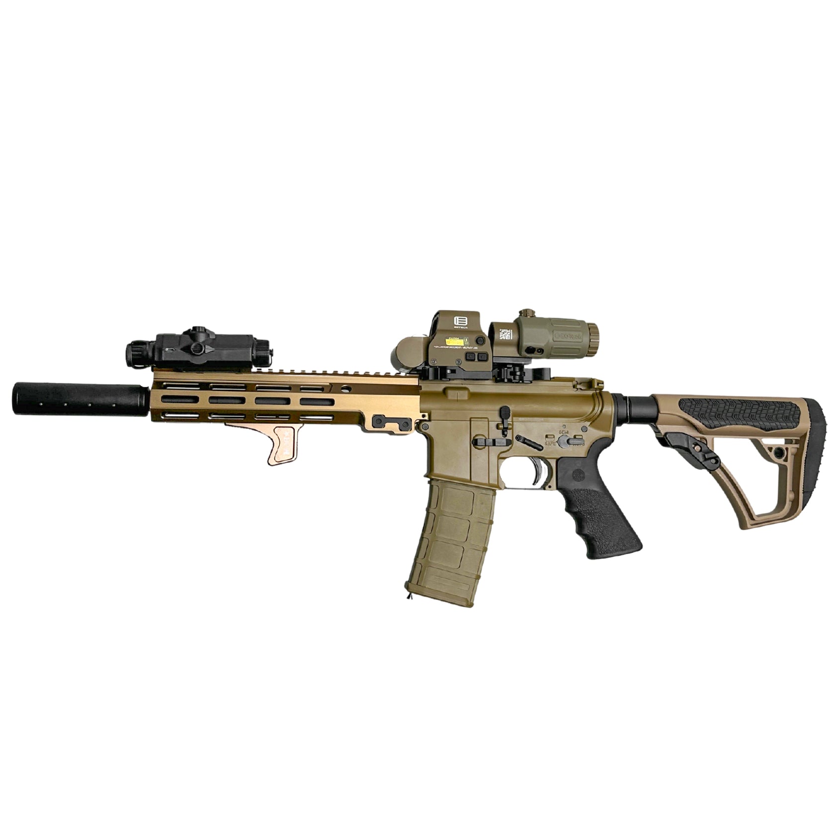 "MK16 Comp Classic" GBBR Golden Eagle MOD1 Daniel Defence Marksman GBB ...