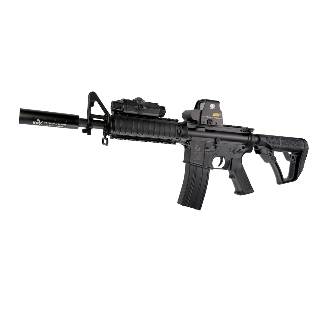 M4A1 V8 Black Gel Blaster (2025 Edition) – GBU – Gel Ball Undercover