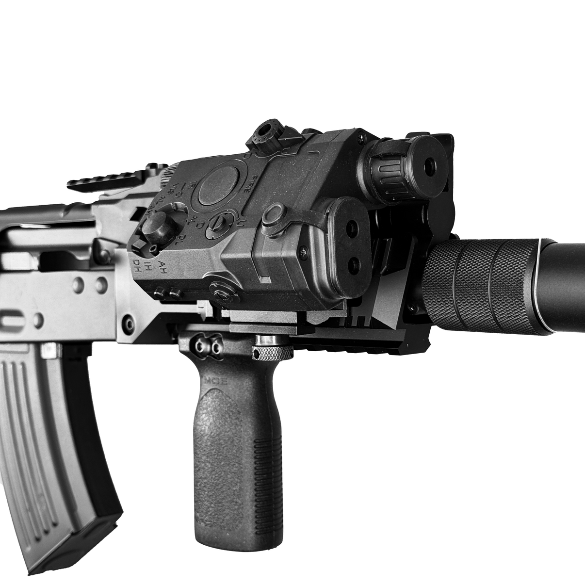 "AK12 Assassin" Comp GBU Custom - Gel Blaster (Metal) – Gel Ball Undercover