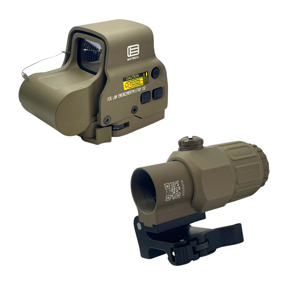 Tan EOTECH 558/ G33 3X Magnifier Combo – Gel Ball Undercover