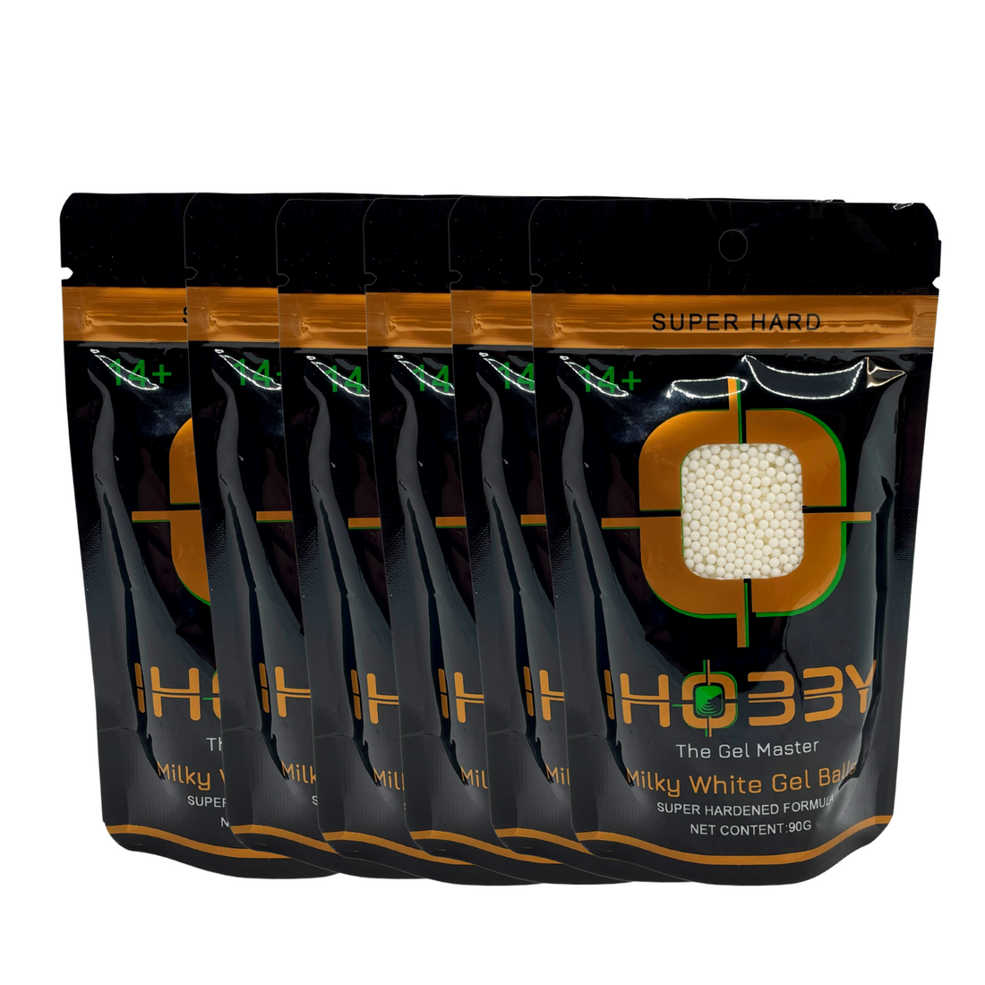 (Mega Pack x6) Super Hard Pearl Gel Balls (Rifle Competition balls ...